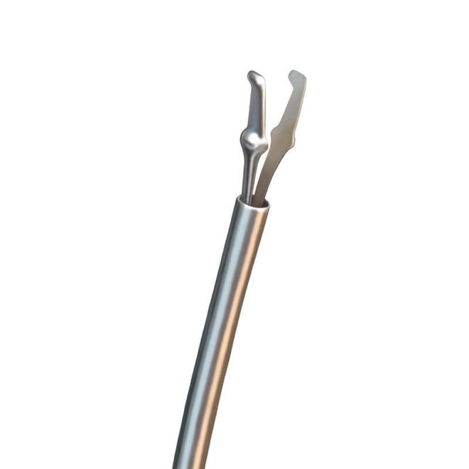 23g Ahmed Micro-Graspers, Curved – MicroSurgical Technology