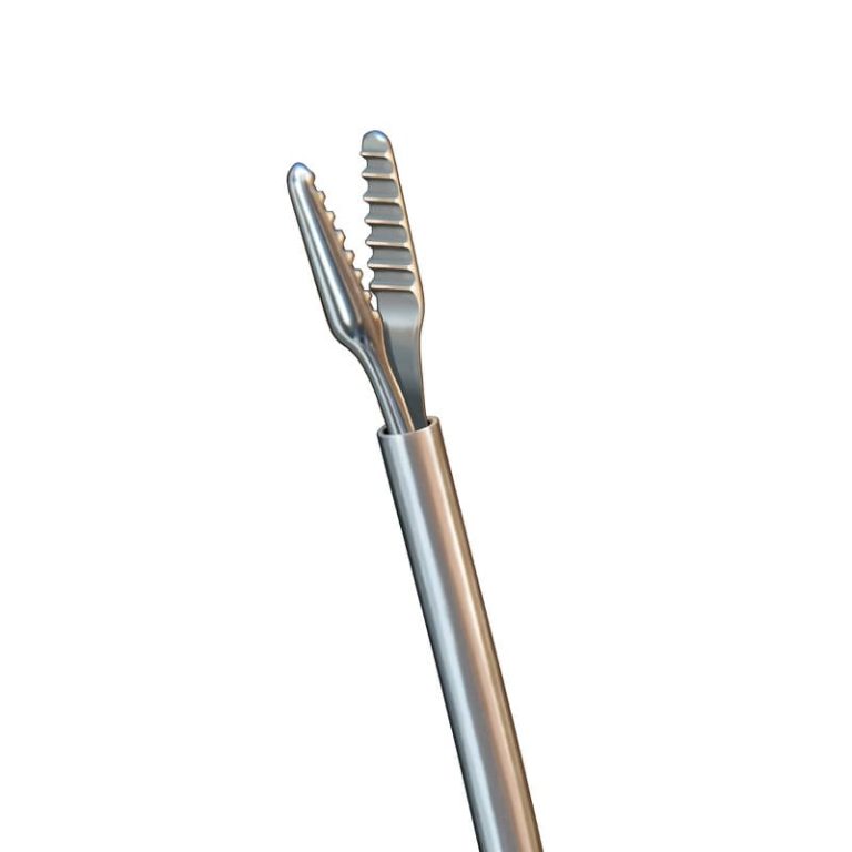 23g MST Micro-Holding Forceps, Curved – MicroSurgical Technology
