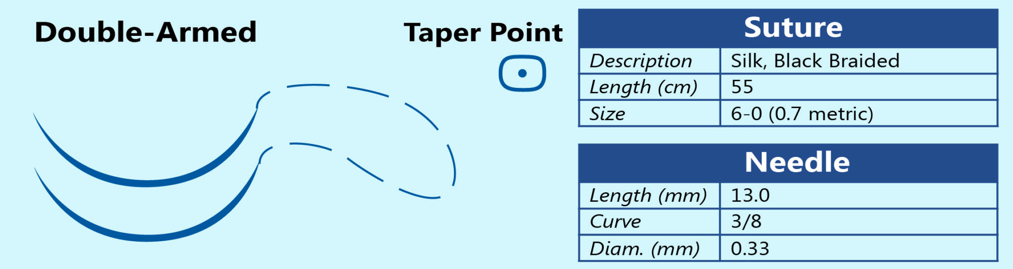 Sutures 6-0 Silk AB-3356 – MicroSurgical Technology