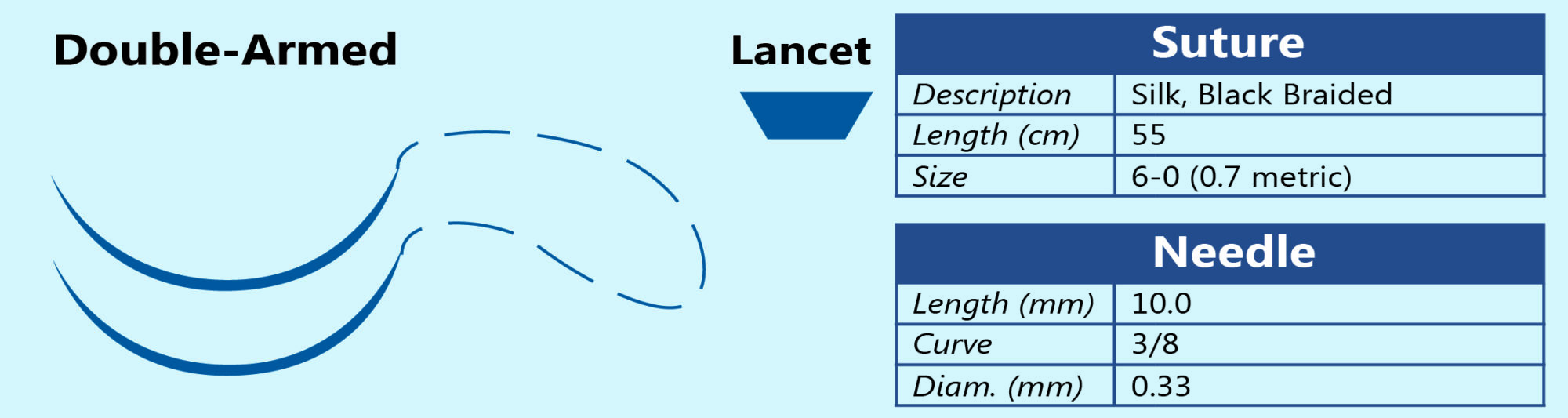 Sutures 6-0 Silk AB-3366 – MicroSurgical Technology