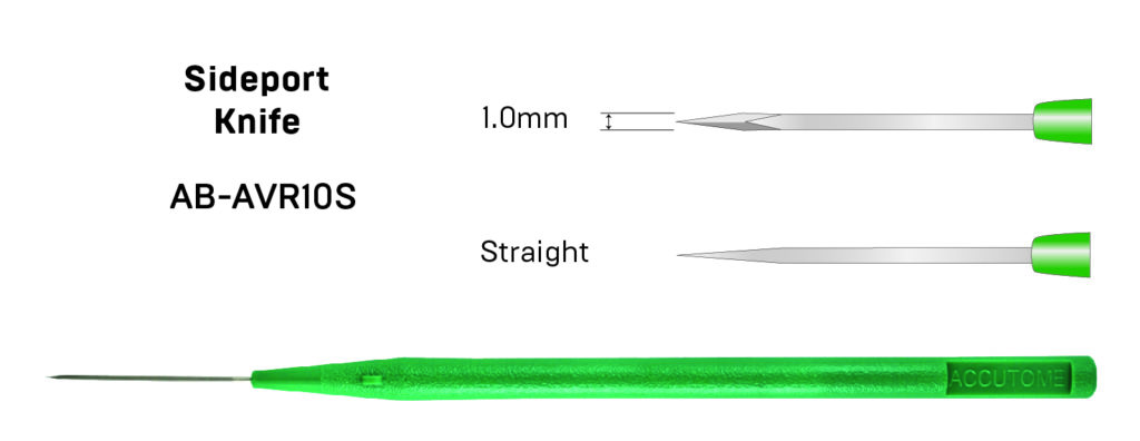 AccuSharp Ophthalmic Sideport/MVR Knife AB-AVR10S – MicroSurgical ...