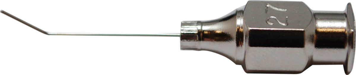 Air Injection Cannulas 27g Angled 45 deg AC0110 – MicroSurgical Technology