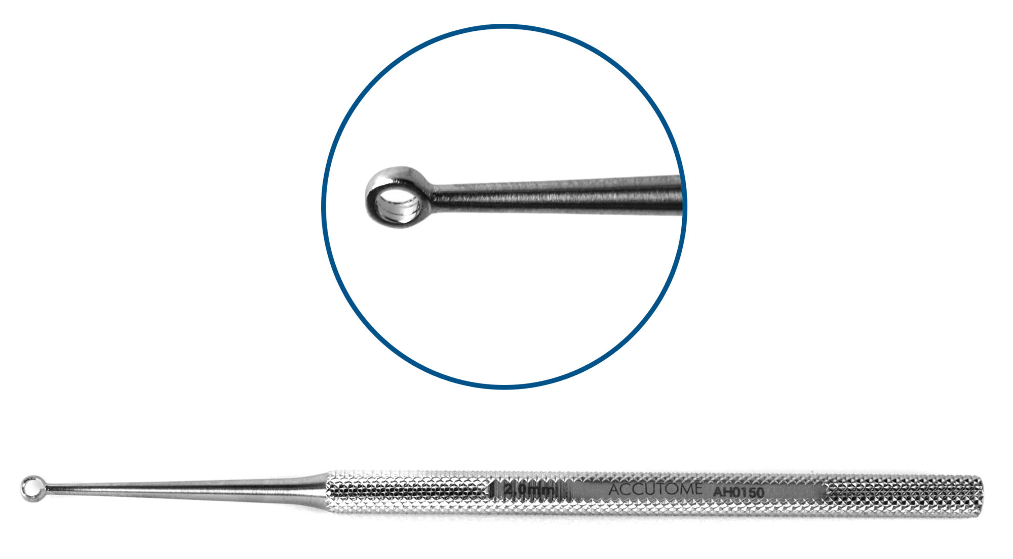 Heath Chalazion Ring Curette AH0150 – MicroSurgical Technology