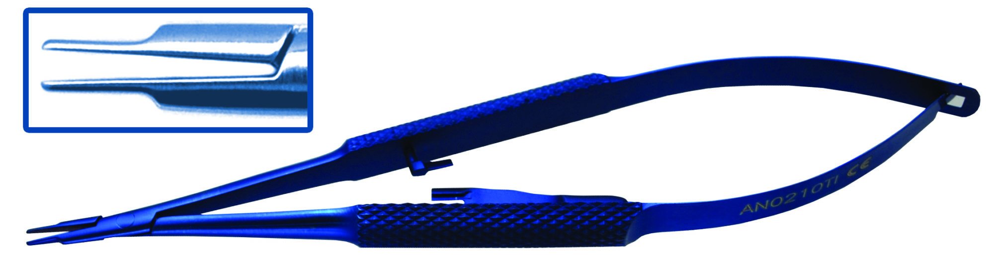 Barraquer Needle Holder, Locking AN0210TI – MicroSurgical Technology