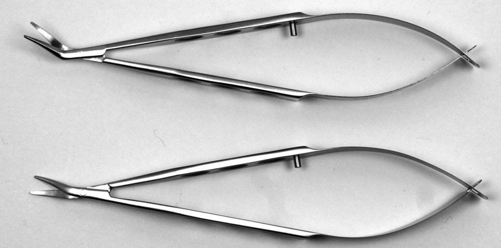 Katzin Corneal Transplant Scissors AS0220 – MicroSurgical Technology